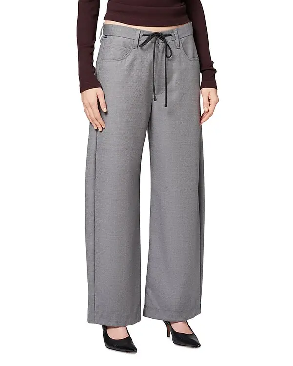 Citizens Of Humanity Brynn Wool Wide Leg Pants - Gris