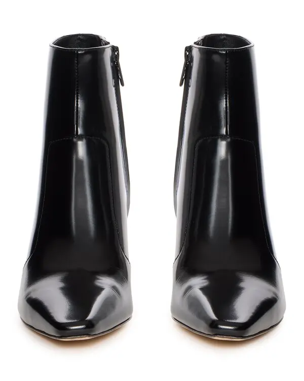 Paige Welsley Leather Ankle Boots - Black