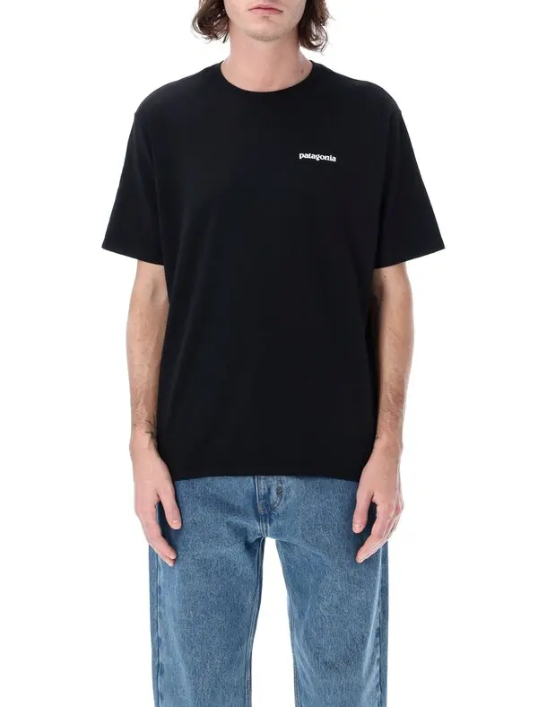 Patagonia P-6 Logo Responsibili-tee Crewneck T-shirt - Nero