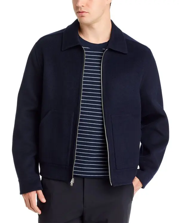 Madewell Wool Blend Zip Jacket