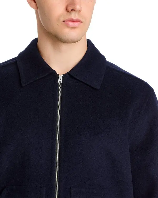 Madewell Wool Blend Zip Jacket