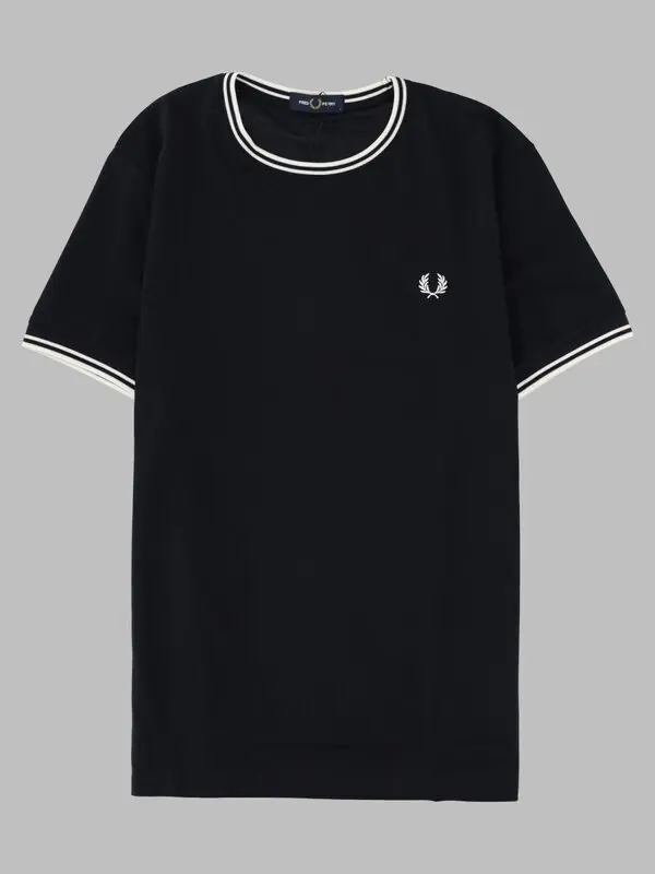 Fred Perry 100% Cotton T-shirt - Blue