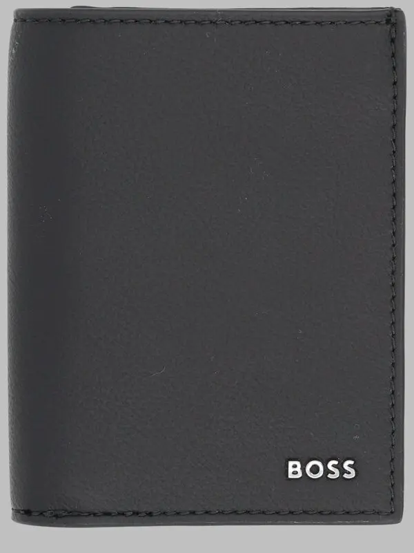 BOSS Leather Wallet - Black