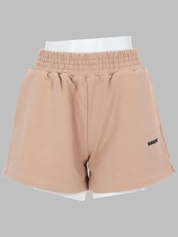 BARROW Mini Casual Shorts For - Beige