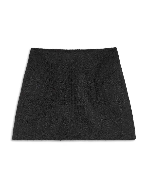 Alexander McQueen Light Tweed Mini Skirt