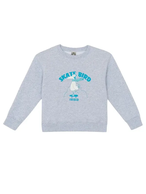 BONTON Skatebird Smile" Crewneck Sweater