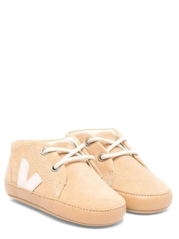 VEJA Mini Cradle Suede Sneakers - Beige