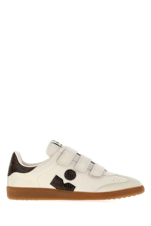 Isabel Marant Étoile Beth Leather Sneaker - White