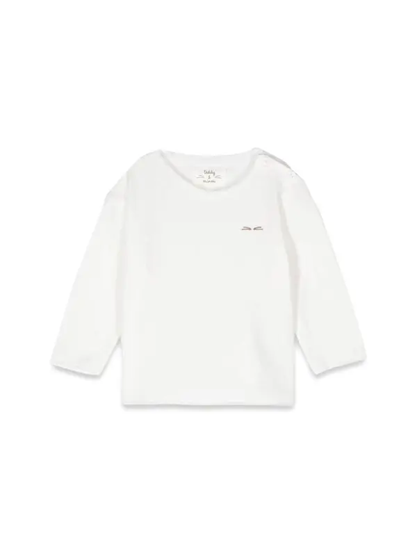 TEDDY & MINOU Long Sleeve Cotton Blend T-shirt