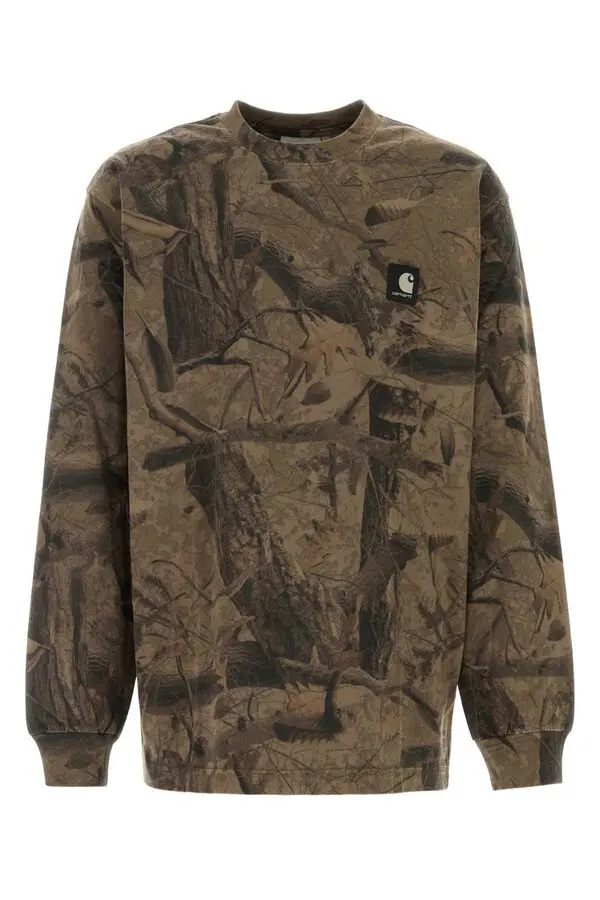 Carhartt Work In Progress Long Sleeve Feather Graphic T-shirt