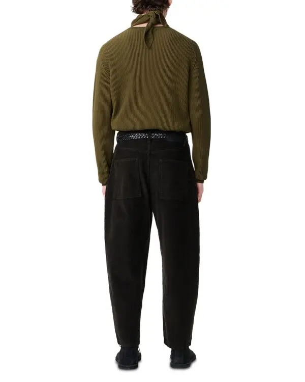 Studio Nicholson Slim Cotton Ribbed Turtleneck Sweater