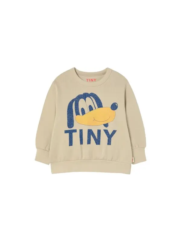 TINYCOTTONS Mini Dog" Graphic Crewneck T-shirt
