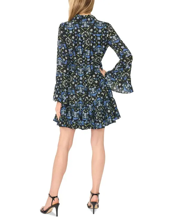 CECE DUPRAZ Bell Sleeve Shirtdress