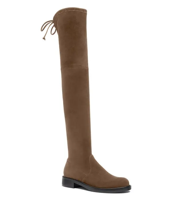 STUART WEITZMAN Giseleland Suede Over-the-knee Boots - Weathered
