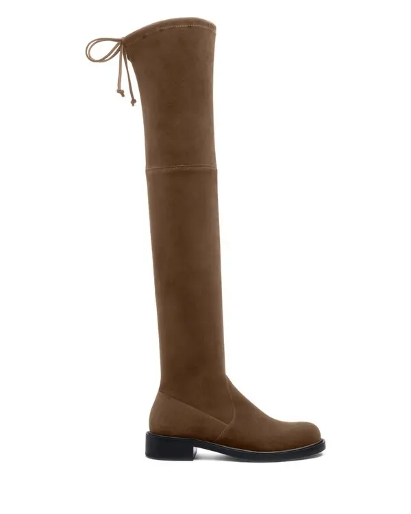 STUART WEITZMAN Giseleland Suede Over-the-knee Boots - Weathered