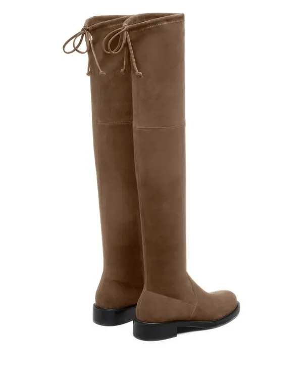 STUART WEITZMAN Giseleland Suede Over-the-knee Boots - Weathered