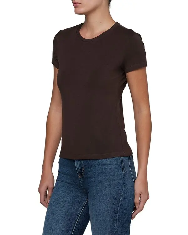 L'Agence Ressi Short Sleeve Crewneck Tee