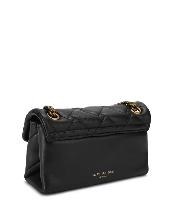 Kurt Geiger Kensington 17 Quilted Leather Crossbody