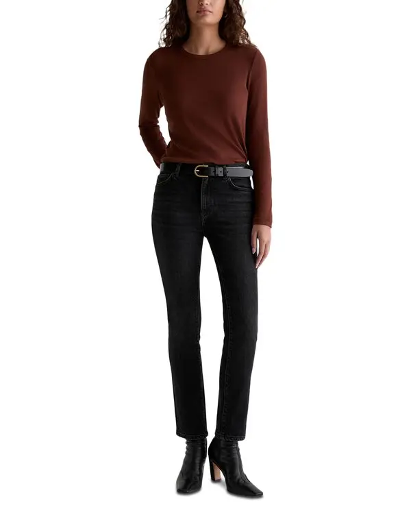 Ag Mari High Rise Straight Jeans