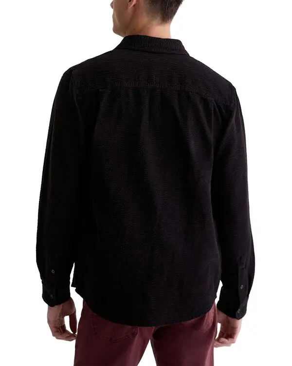 Ag Miller Cotton Pocket Shirt - Black