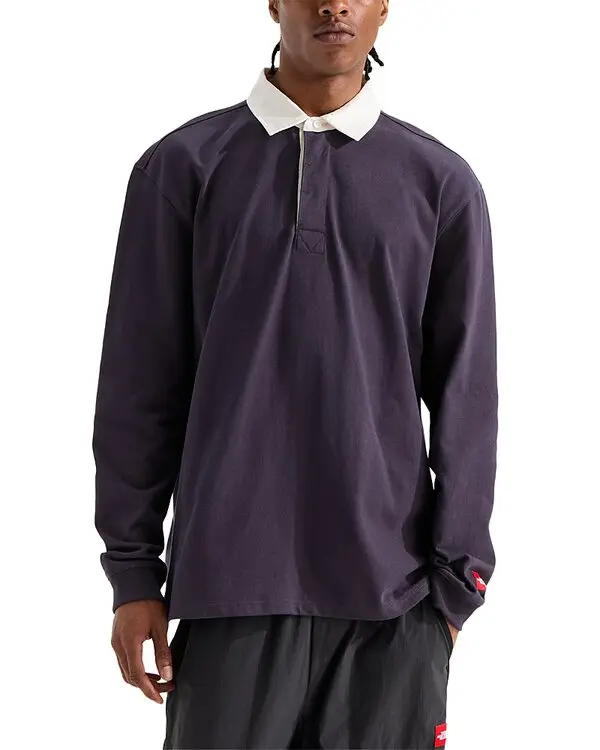 The North Face Oversized Fit Tnf Red Box Rugby Shirt