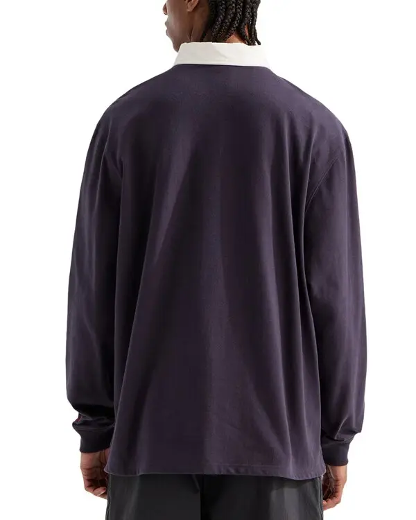 The North Face Oversized Fit Tnf Red Box Rugby Shirt