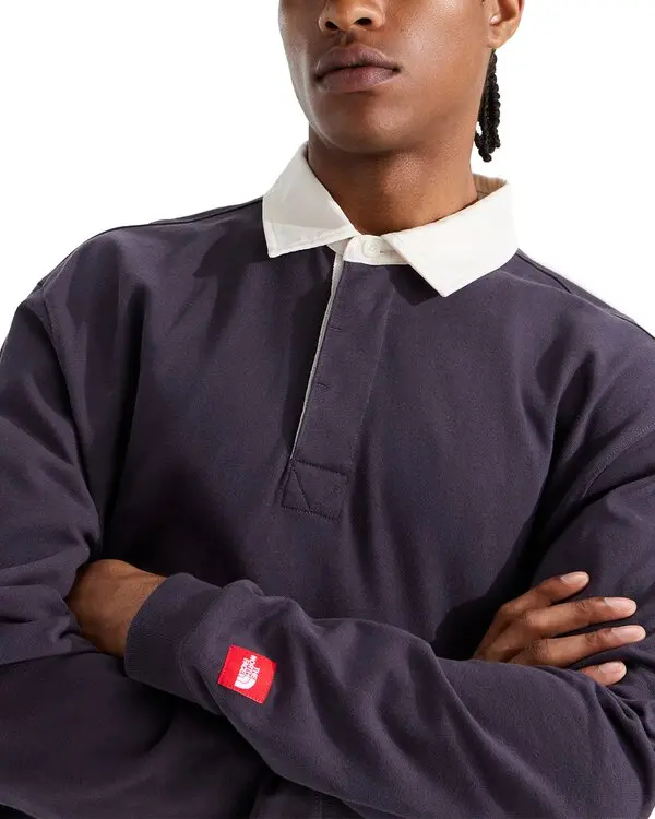 The North Face Oversized Fit Tnf Red Box Rugby Shirt