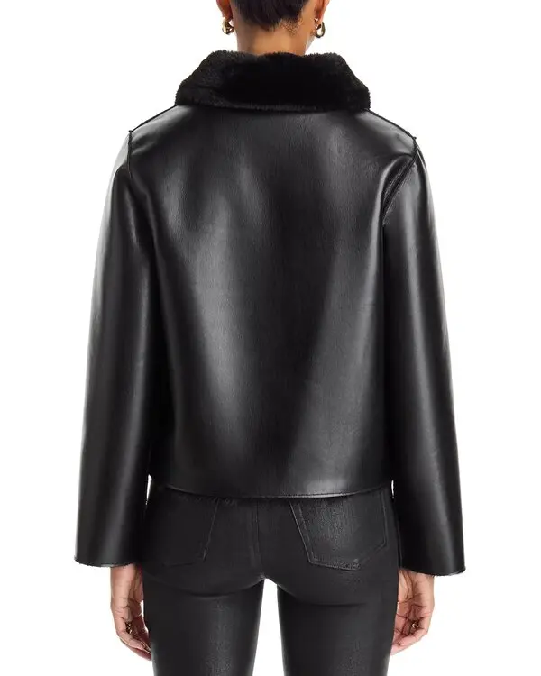 Generation Love Delphine Reversible Faux Fur Coat