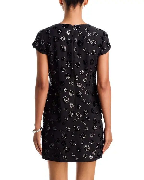 MILLY Pat Sequin Mini Dress