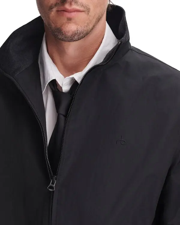 Rag & Bone Harrington Stand Collar Zip Sport Jacket