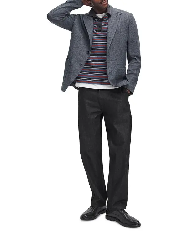 Rag & Bone Becker Cotton Blend Knit Sport Coat