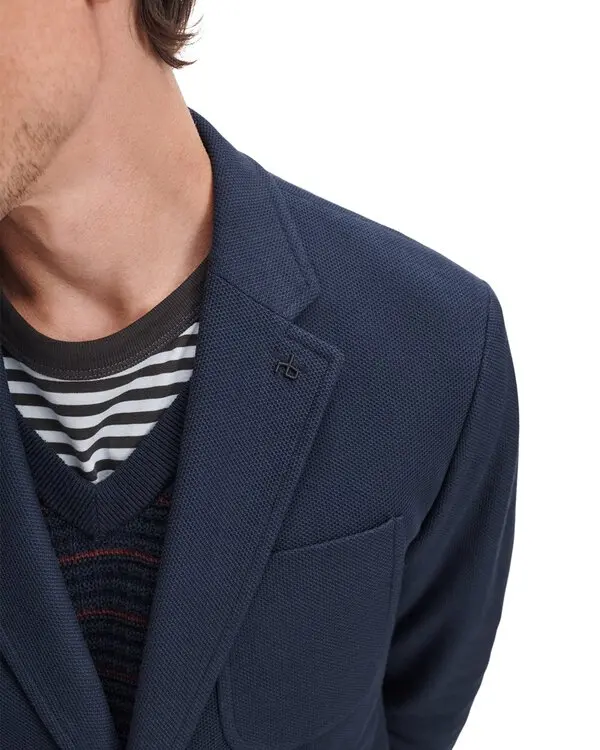 Rag & Bone Becker Cotton Knit Pique Sport Coat