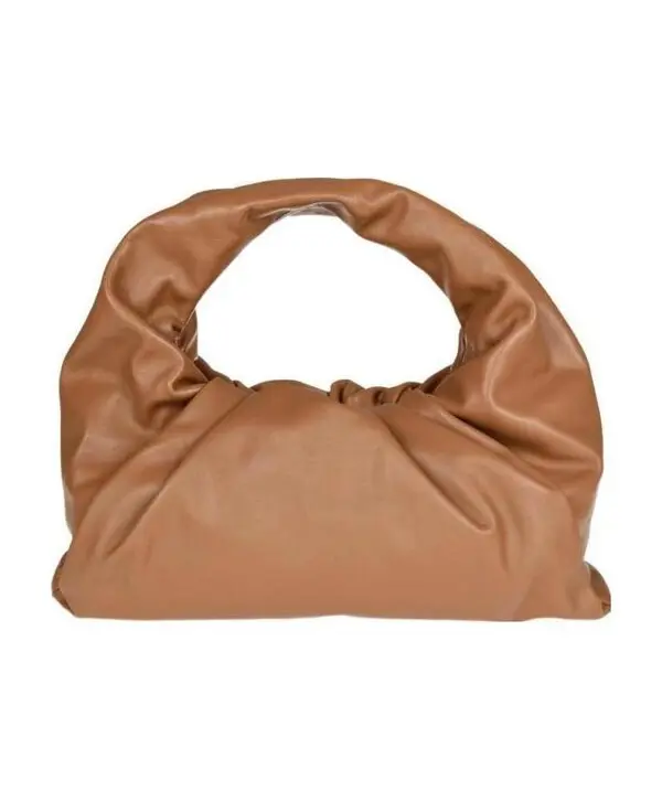 Bottega Veneta Gathered Open Top Shoulder Bag