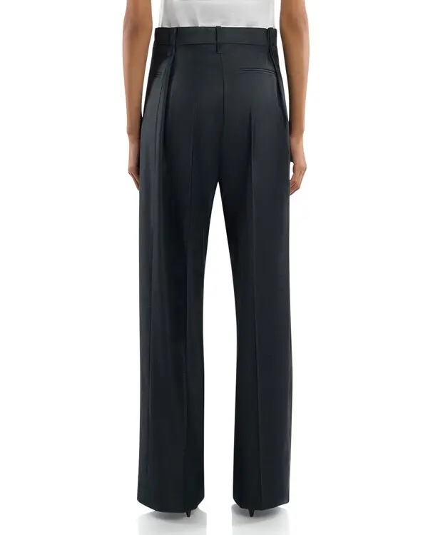 Victoria Beckham Ethel Wool Trousers