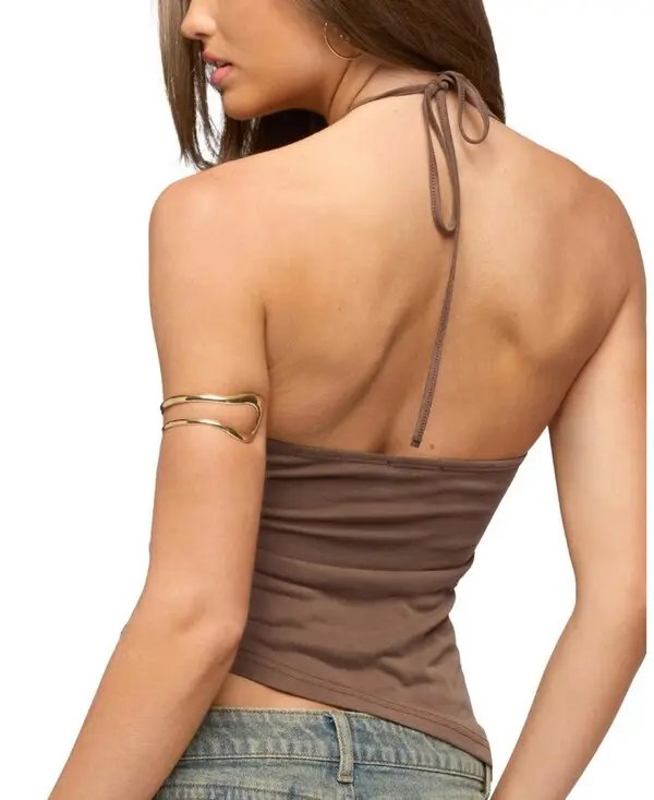 EDIKTED Ellise Studded Built In Bra Top