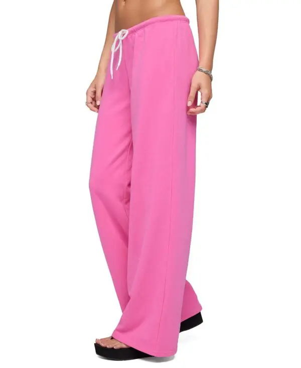 EDIKTED Callista Straight Leg Sweatpants