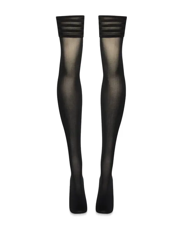 Wolford Velvet De Luxe 50 Stay Up Thigh Highs