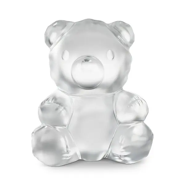 Lalique Teddy Air Luster Large Sculpture - Clear