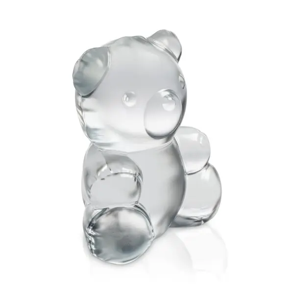 Lalique Teddy Air Luster Large Sculpture - Clear