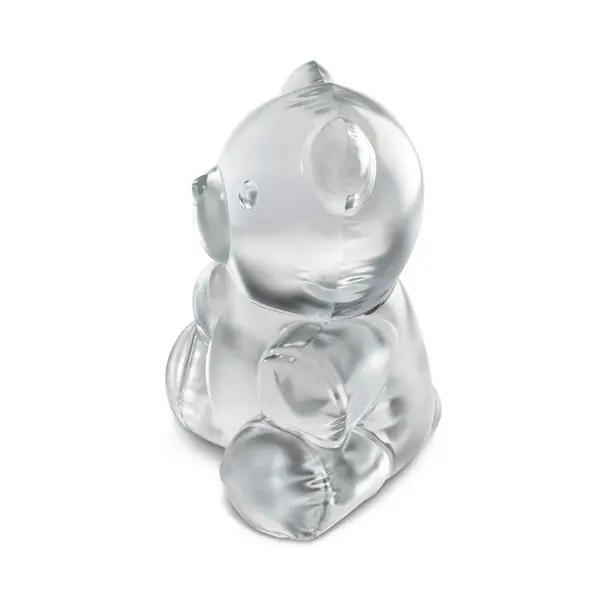 Lalique Teddy Air Luster Large Sculpture - Clear