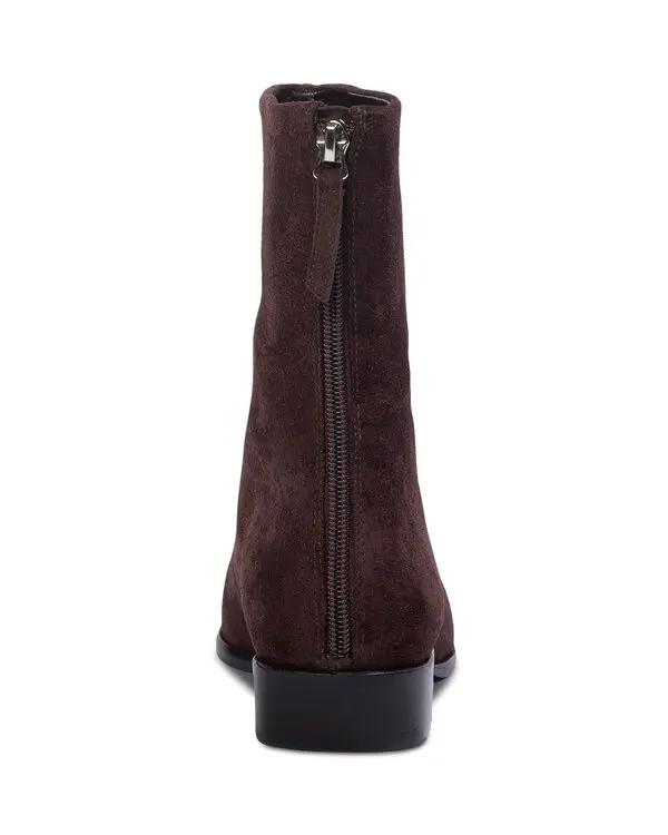 BLACK SUEDE STUDIO Pointed Toe Ankle Boots