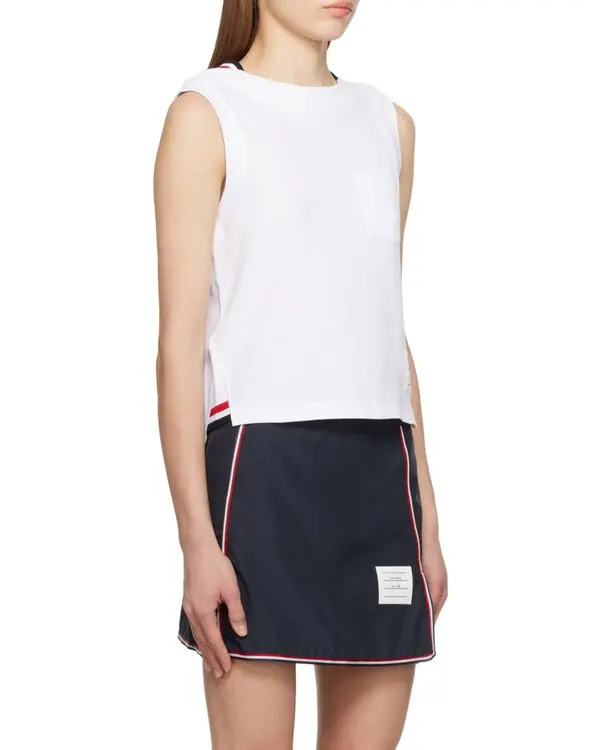 Thom Browne Stripe-detailed Tank Top