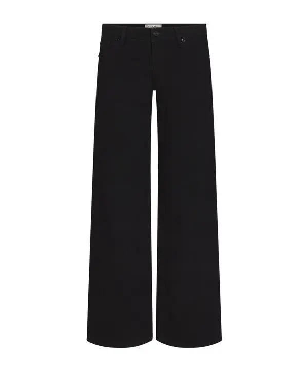 FRAME Le Slim Palazzo Jeans - Black