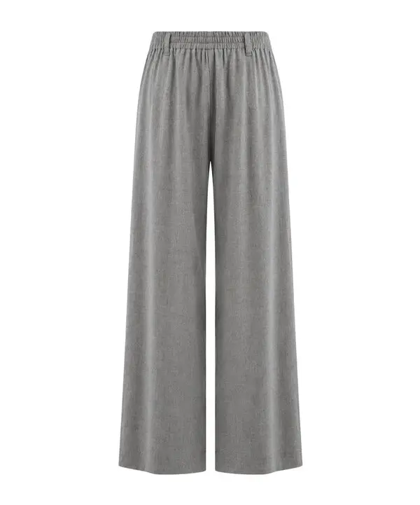 Ermanno Scervino Pleated Wide-leg Pants