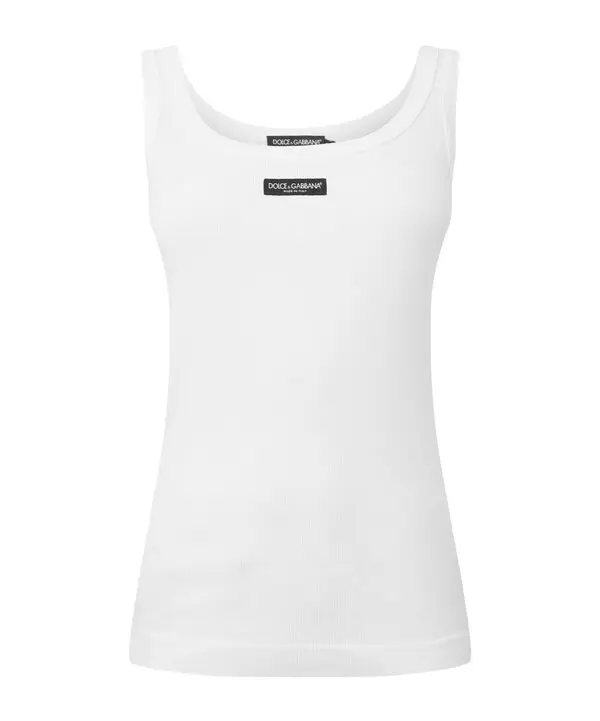 Dolce & Gabbana Rib-knit Tank Top - No