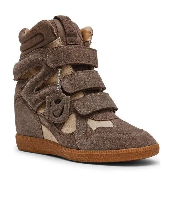 Steve Madden Velcro Wedge Hightop Shoe