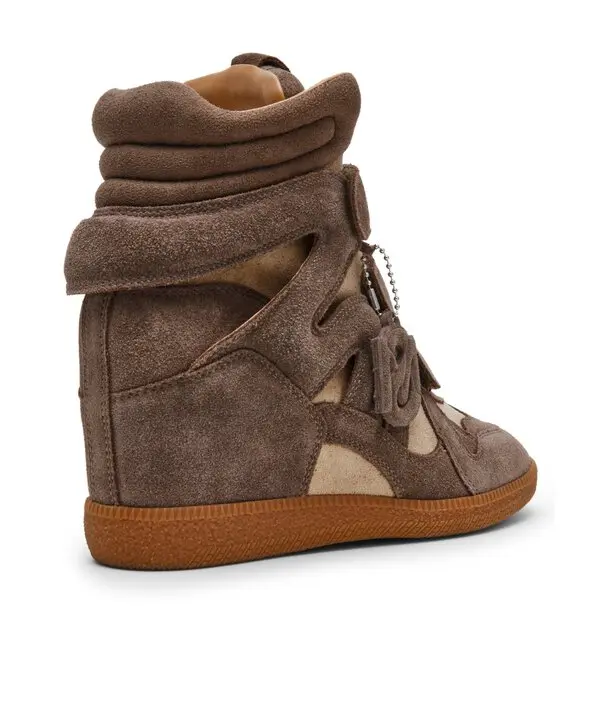 Steve Madden Velcro Wedge Hightop Shoe