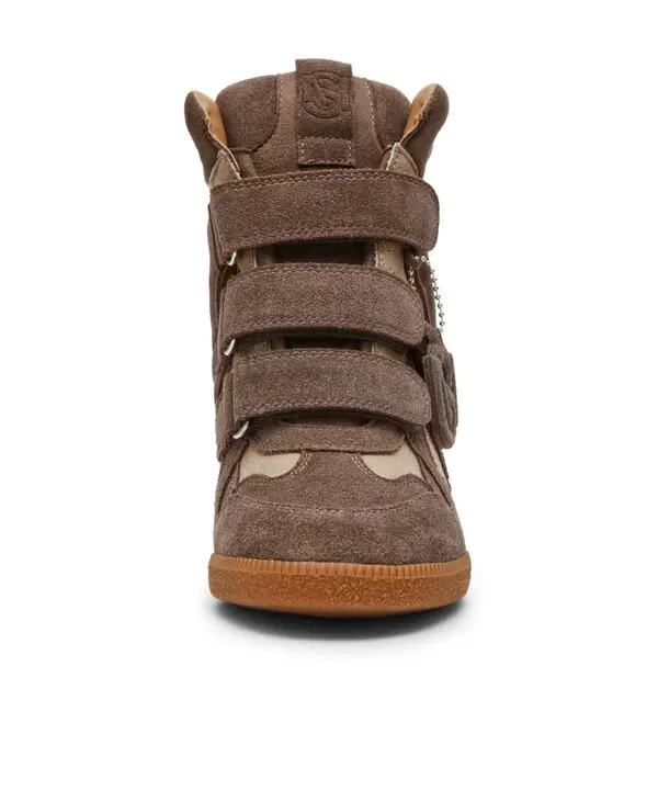 Steve Madden Velcro Wedge Hightop Shoe