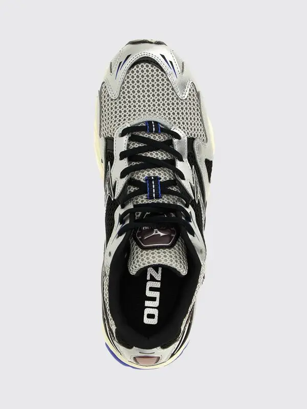 Mizuno Wave Rider Mesh And Laminated Rubber Sneakers
