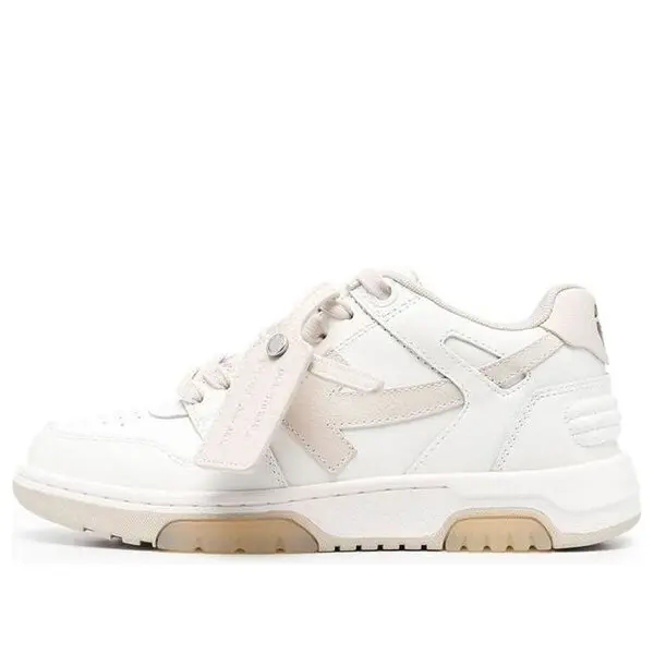 Off-White Out Of Office Low-top Sneakers 'white Beige - White/beige